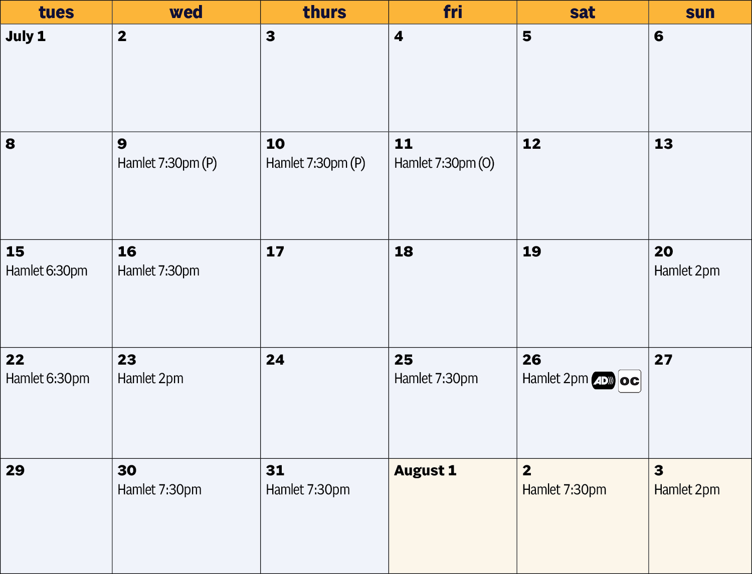 Hamlet - Pennsylvania Shakespeare Festival